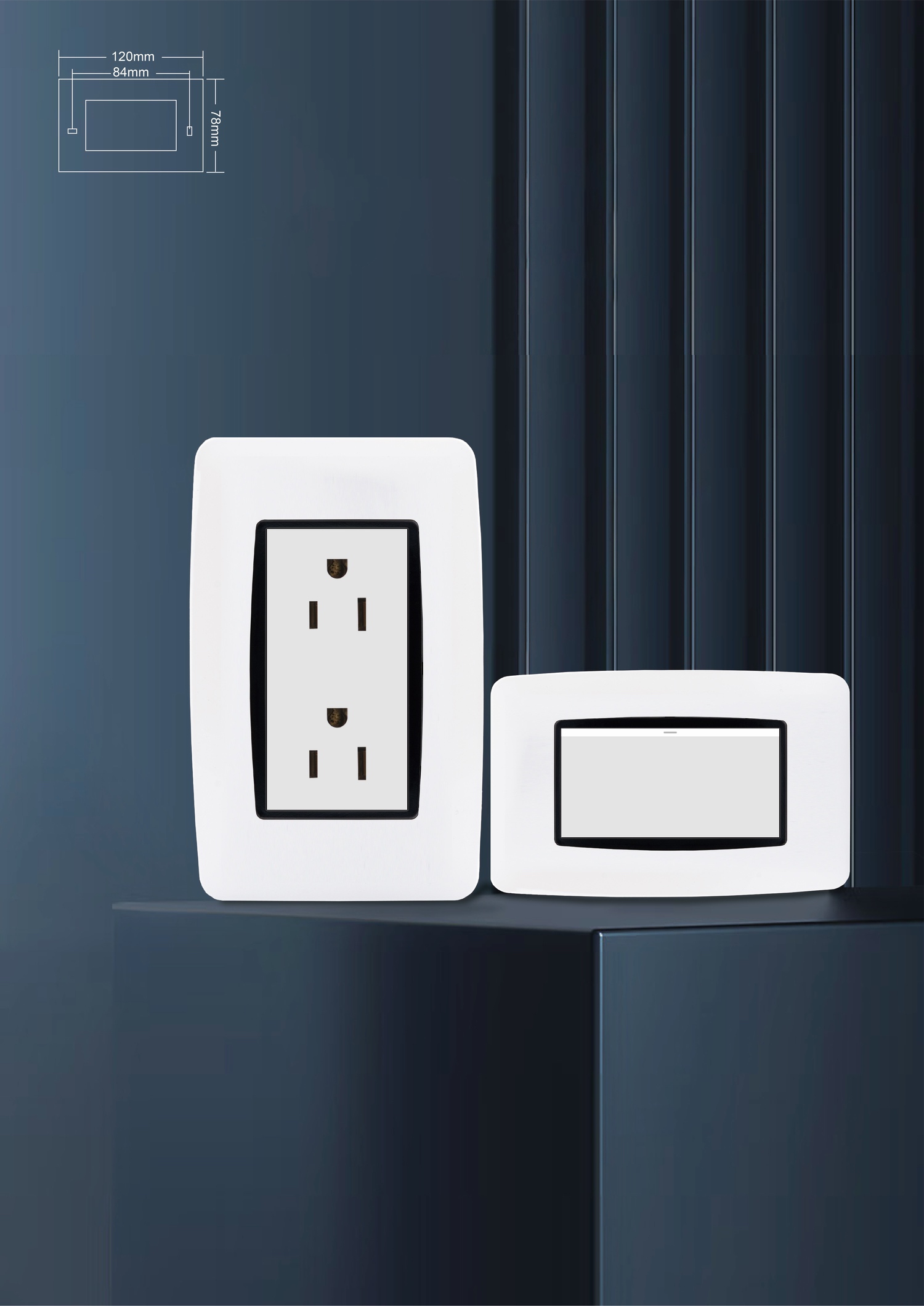 US wall switch socket